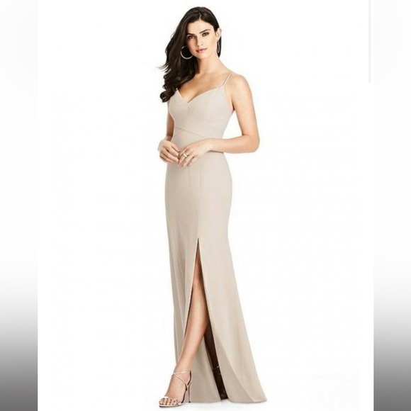 Dessy Collection | Dresses | Dessy Group Nude Vs Blush Gown | Poshmark